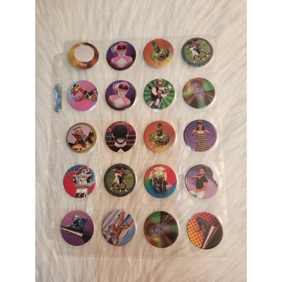 Power Ranger | Toys | Power Rangers 99s Vintage Pogs Lot | Poshmark